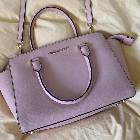 Michael Kors | Bags | Michael Kors Light Pink Tote | Poshmark